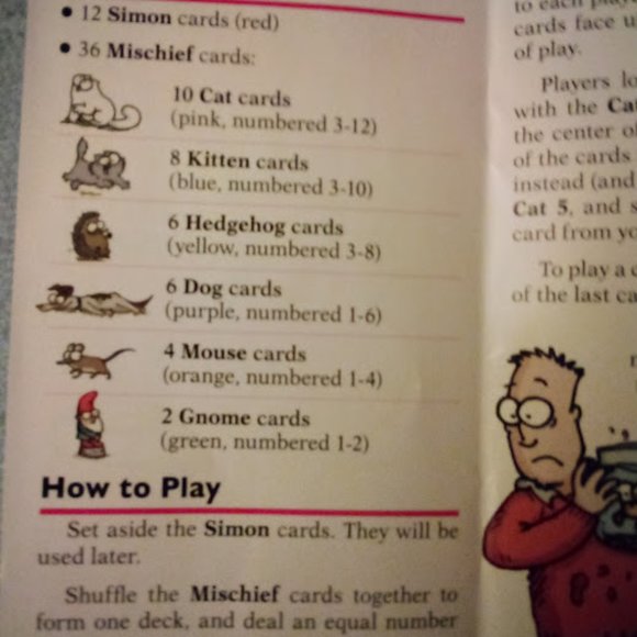 Simon's Cat | Games | Simons Cat Card Game | Poshmark